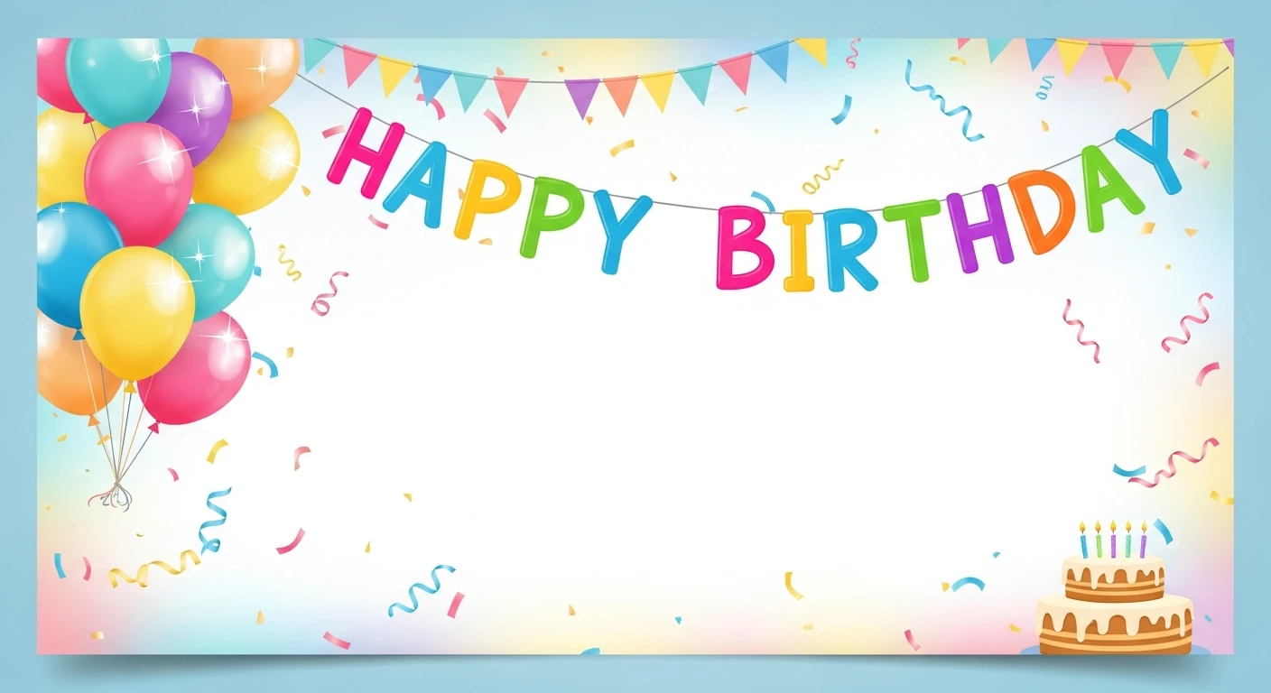 Birthday PowerPoint Background | Twistly