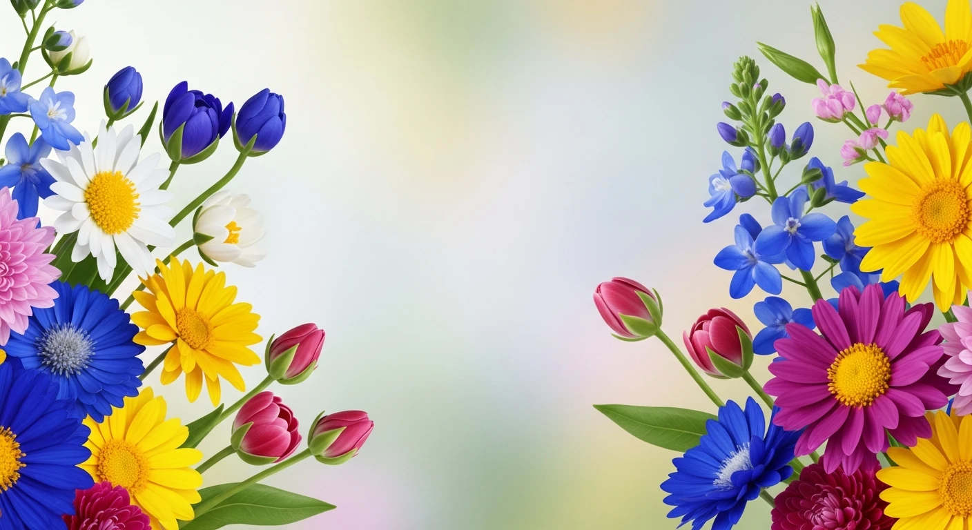 Flower PowerPoint Background | Twistly