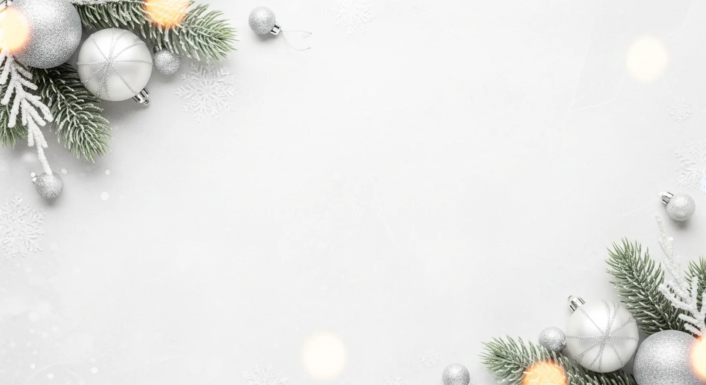 White Christmas PowerPoint Background | Twistly