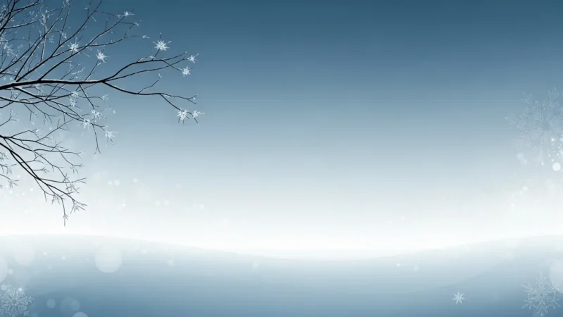 Winter PowerPoint Background | Twistly