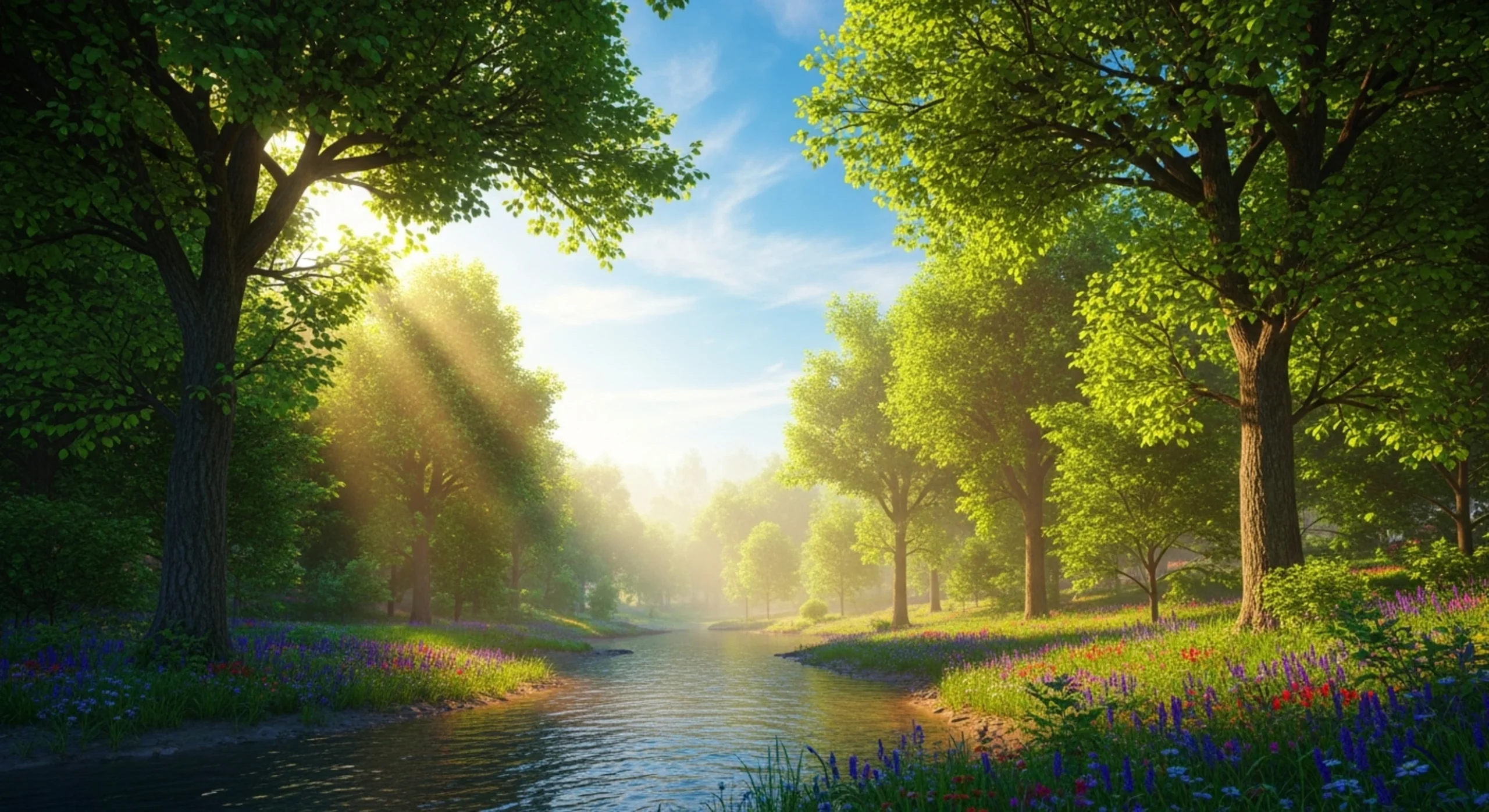 Nature Background For PowerPoint | Twistly