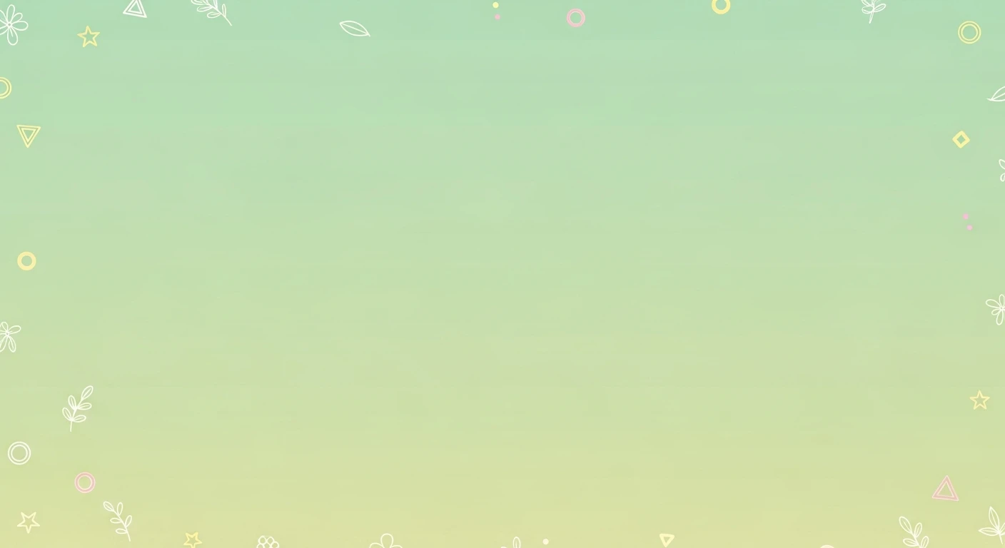 Aesthetic Cute Green PowerPoint Background | Twistly