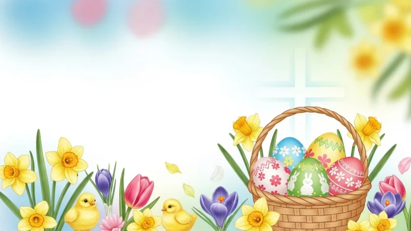 Easter PowerPoint Background | Twistly