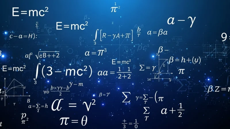 Math Background For PowerPoint | Twistly